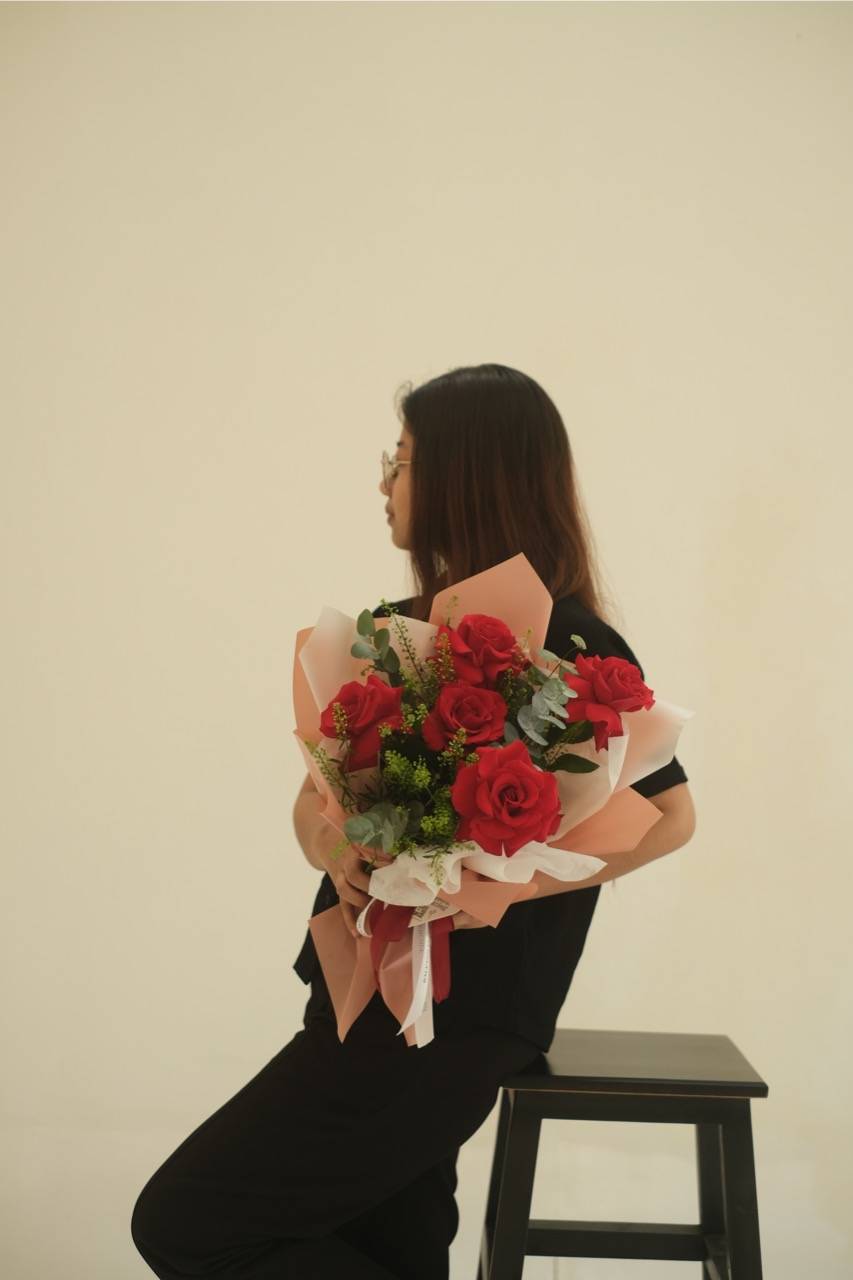 Velvet Bouquet (10 Tangkai) - Baleton Flowerchef
