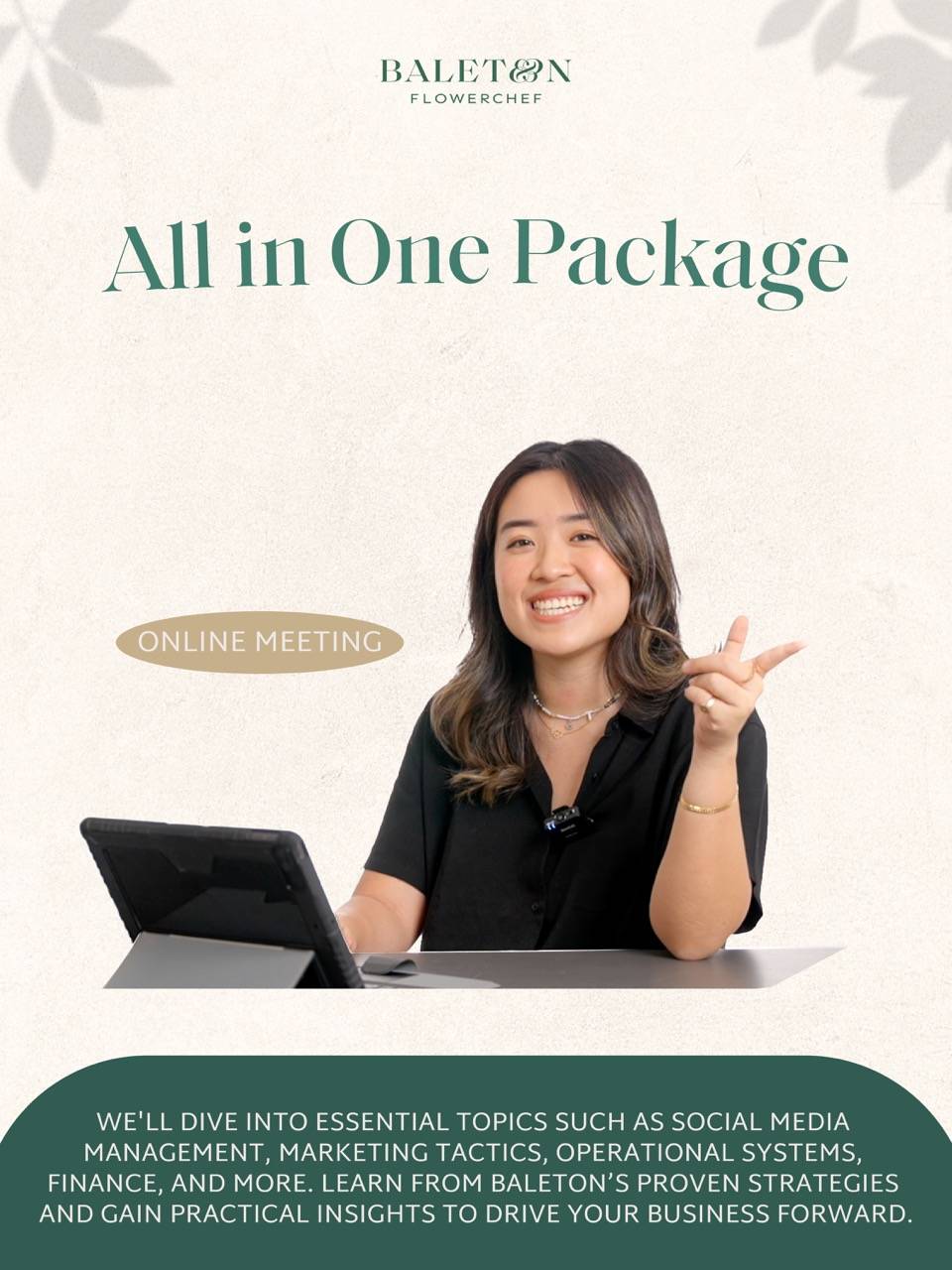 Belajar Bersama Baleton - Baleton Flowerchef